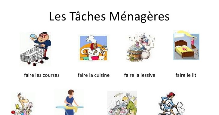 SCIENCE AND ART: LES TÂCHES MÉNAGÈRES