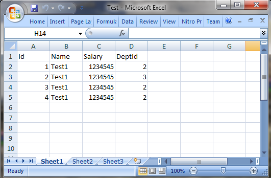 Import Data from Multiple Excelsheets to Multiple table in database in ...