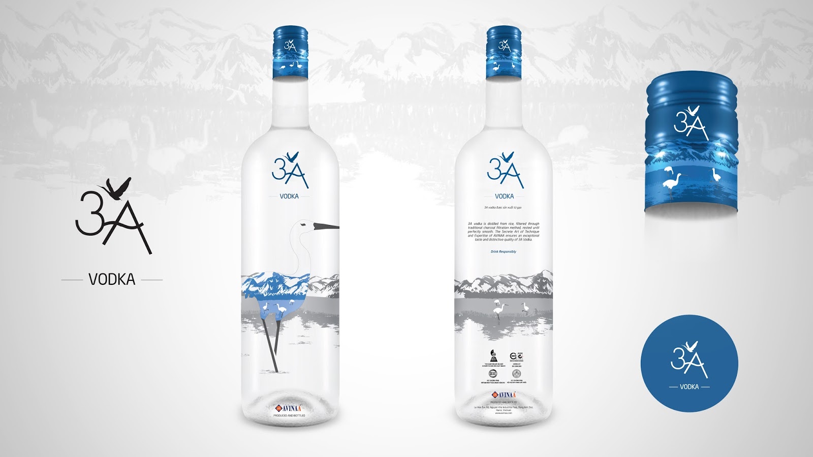 3A Vodka – Packaging Of The World