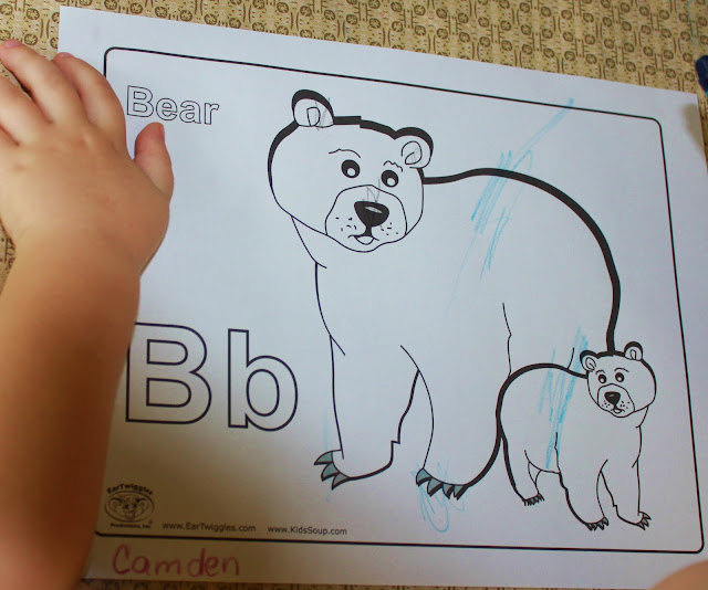 La-La's Home Daycare: Letter Bb Week | Brown Bear, Brown Bear What Do ...