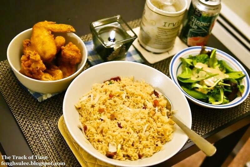 China King - Roast Pork Fried Rice and Chicken Wings | The Track of Time