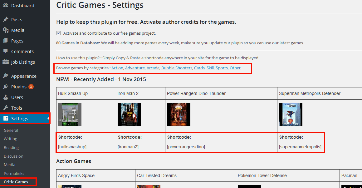Free games to embed on your website - drinkupf
