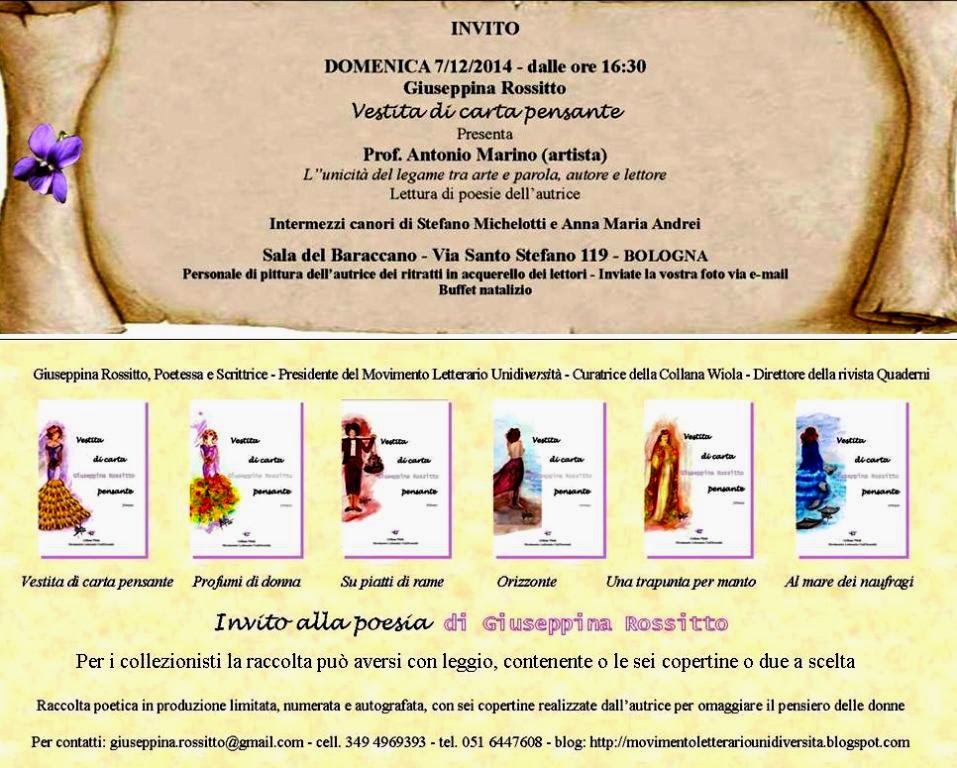 Antonio Marino: INVITI MOSTRE