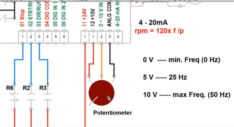 How To Control Frequency With 0 To 10 Volts DC In Allen Bradley VFD