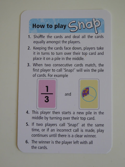 Family FECS: Fraction Action Snap Card Game