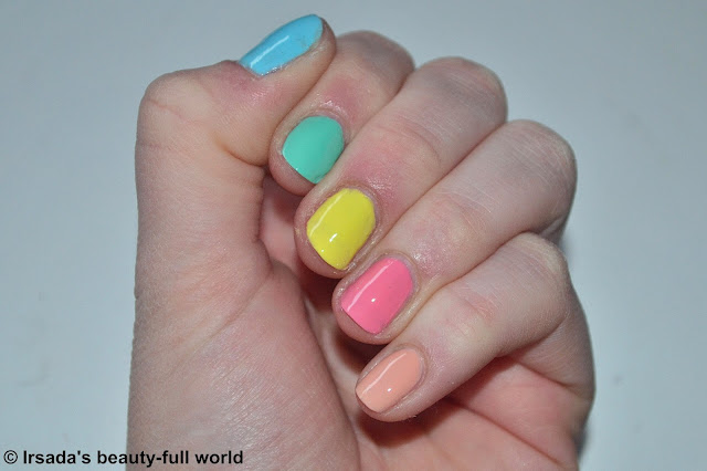 Irsada's beauty-full world: NOTD - Pastel Ombre Nails!