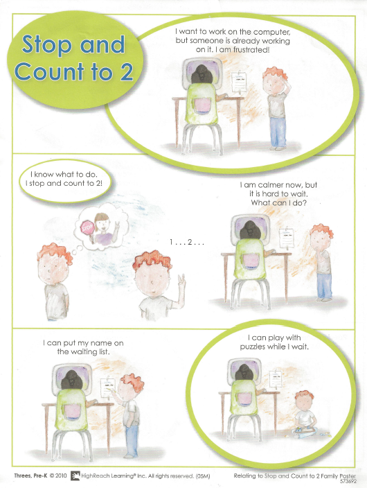 Speech to Me: Teaching Waiting-Stop and Count to Two
