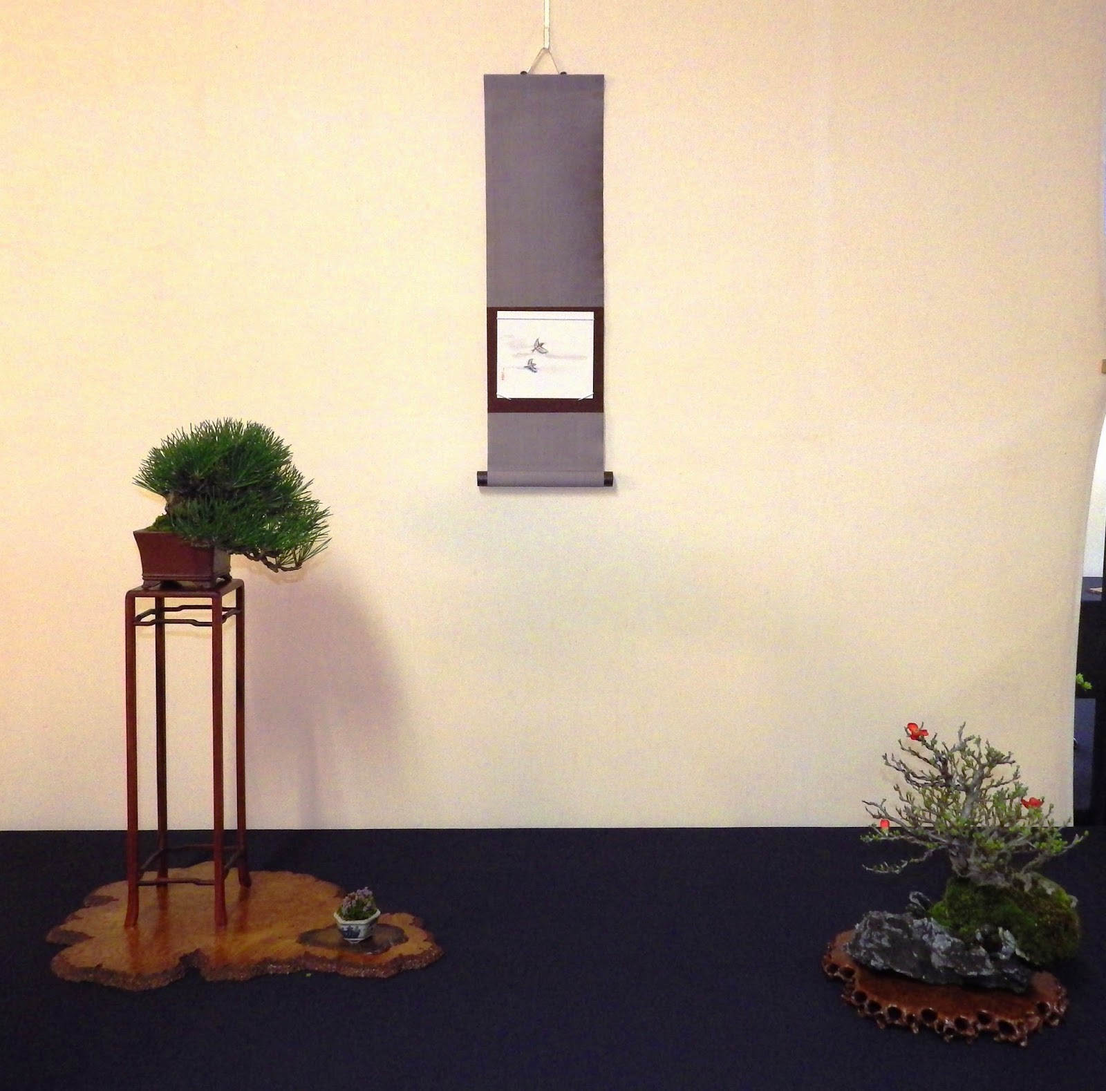 Bespoke Bonsai Stands: Shohin UK II exhibition March 2015