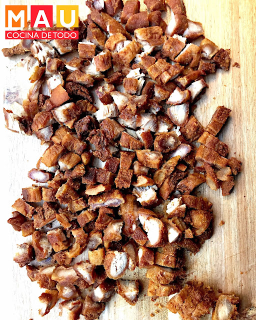 Mau Cocina de Todo: Chicharrón en Salsa Roja