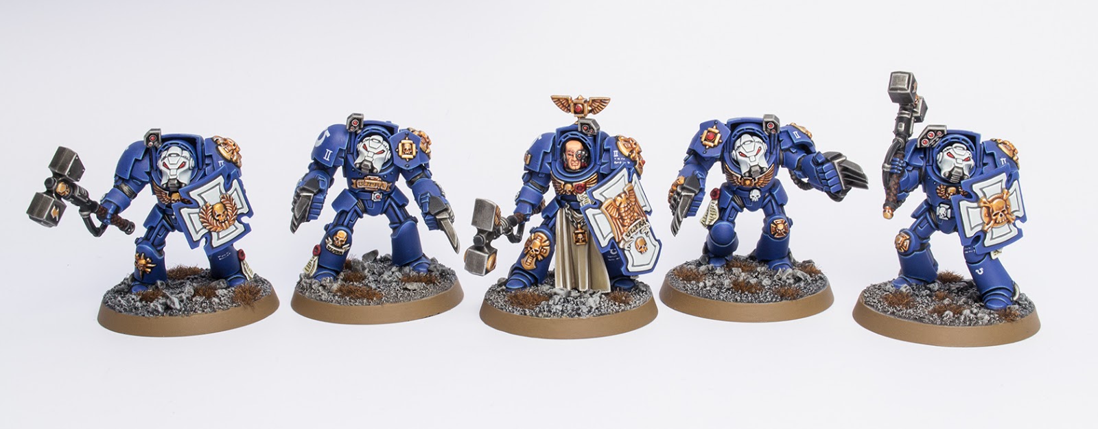 Showcase: Ultramarines Assault Terminators - Tale of Painters