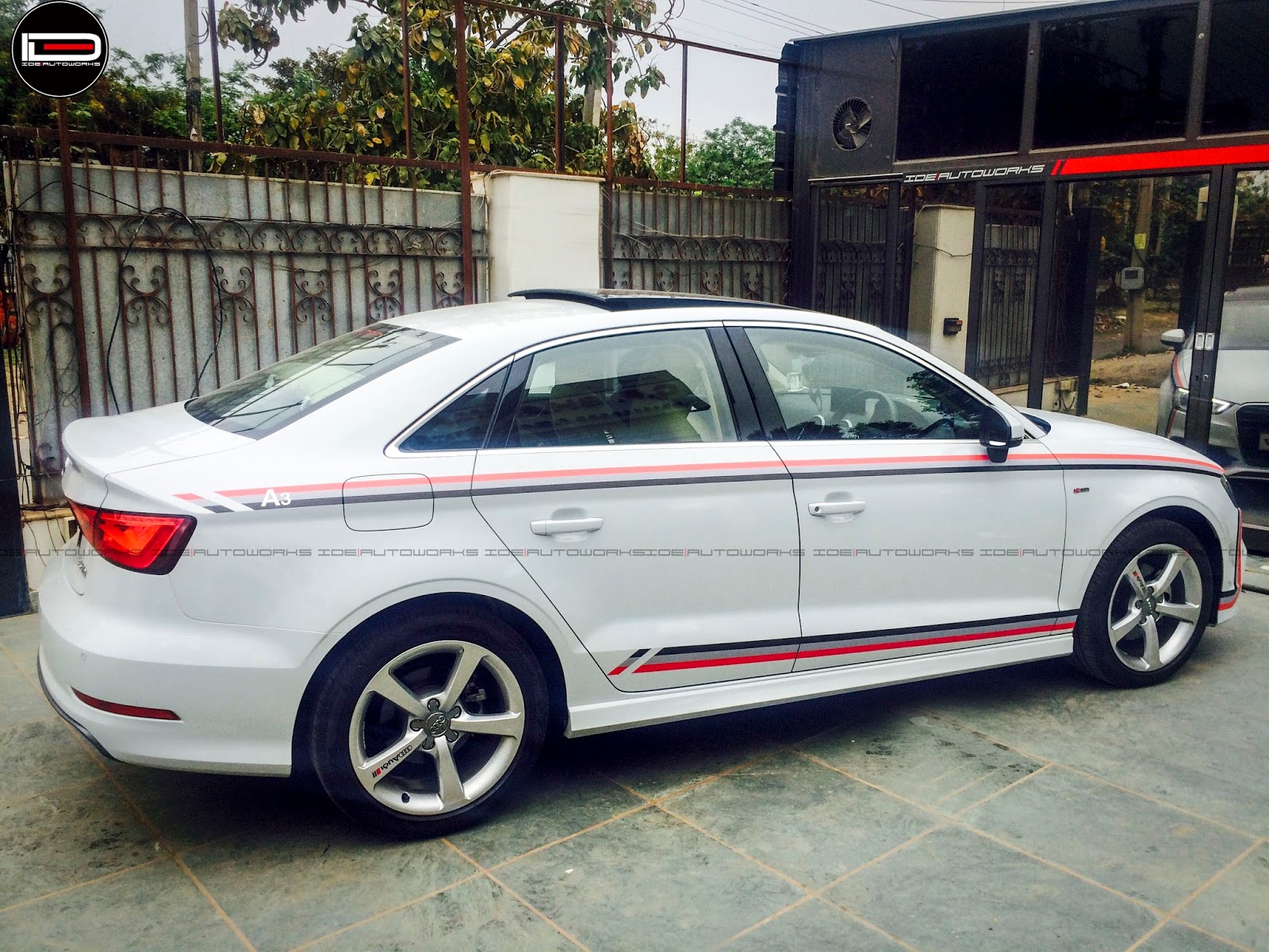 Audi A3 Custom Racing livery | IDE Autoworks