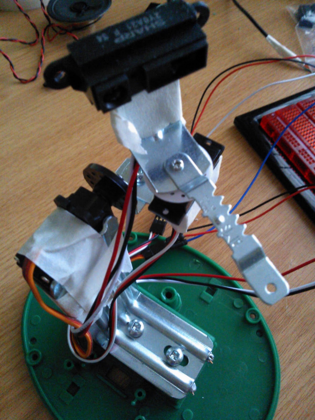 Jimmy's Arduino Projects: Project 18 Part 1 (Advance): 3D Infrared Scanner