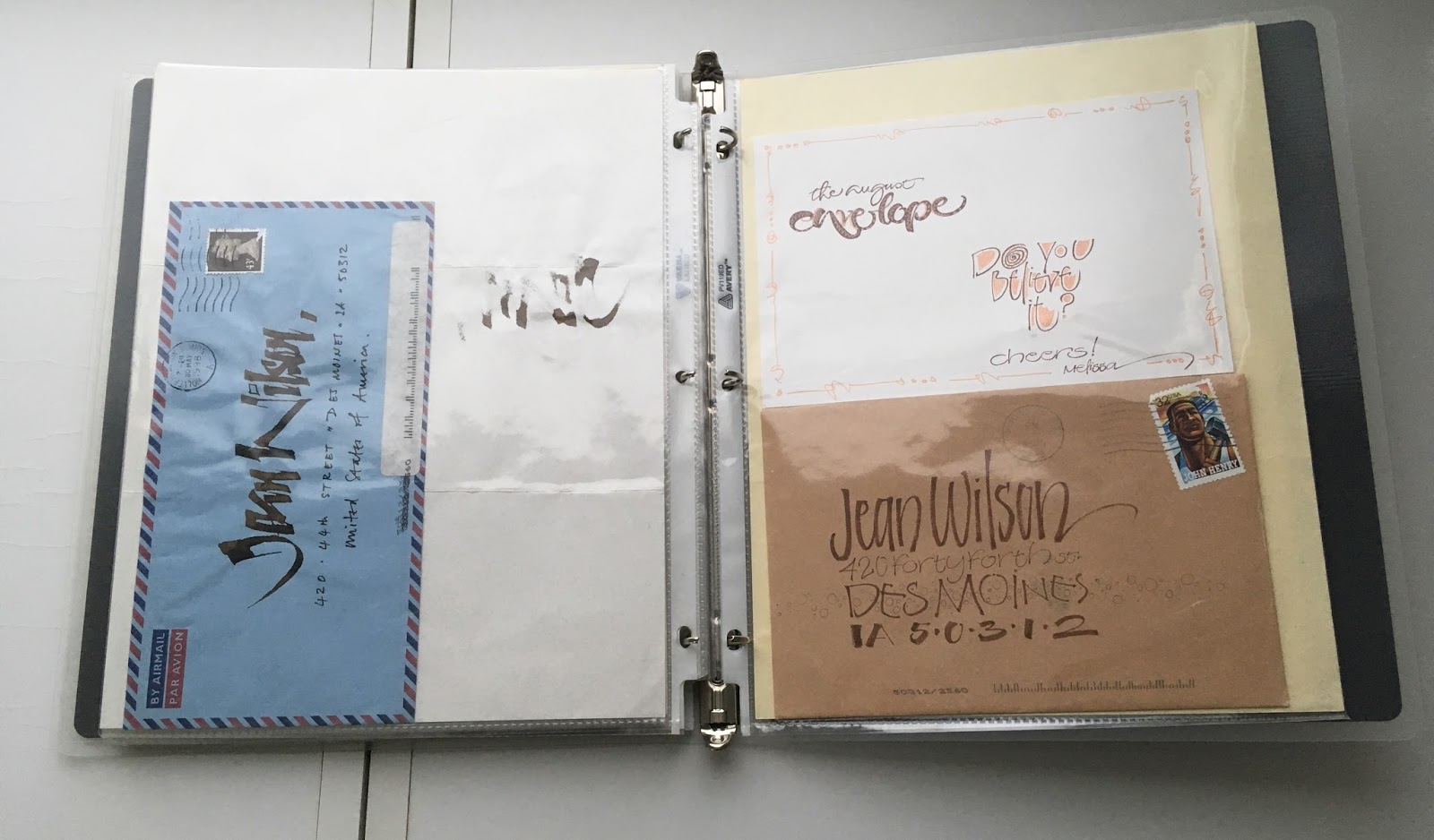 pushing the envelopes: Envelope Storage - Archive