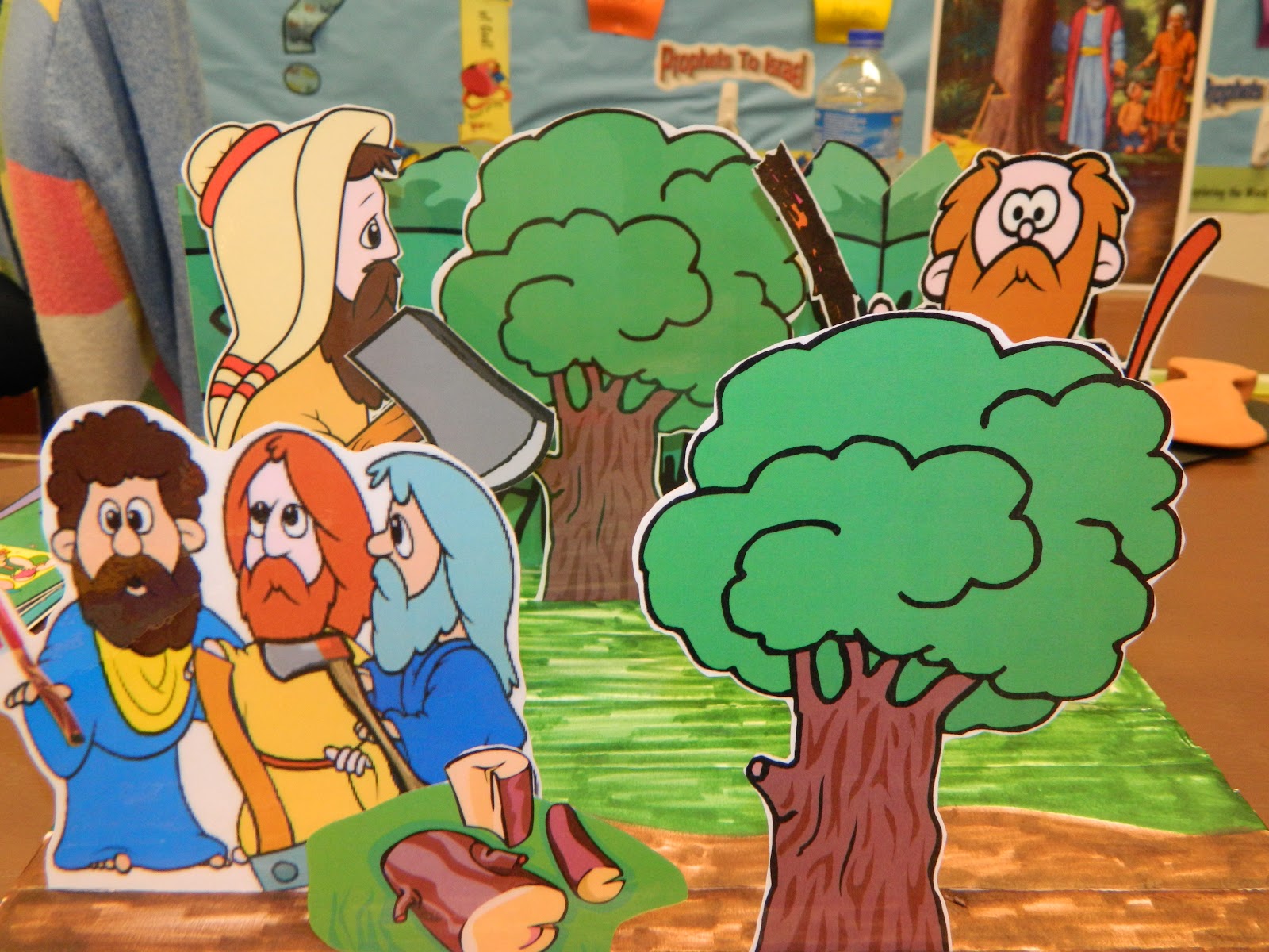 Hands On Bible Teacher: A Floating Axe Head.