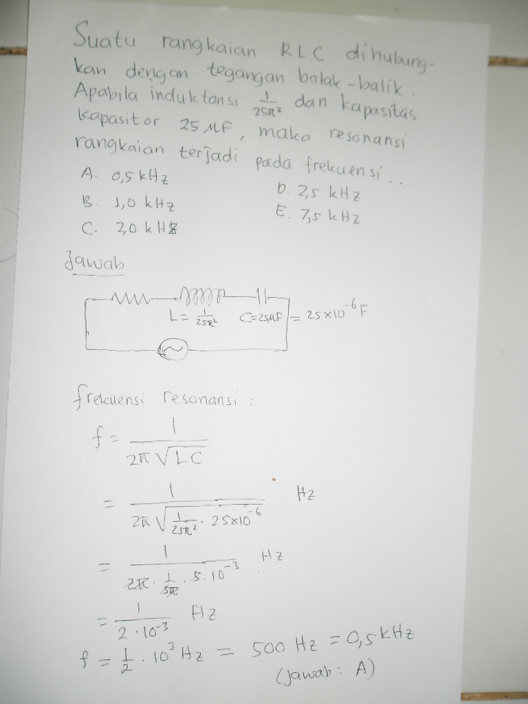 slowgirl's: Rangkaian RLC