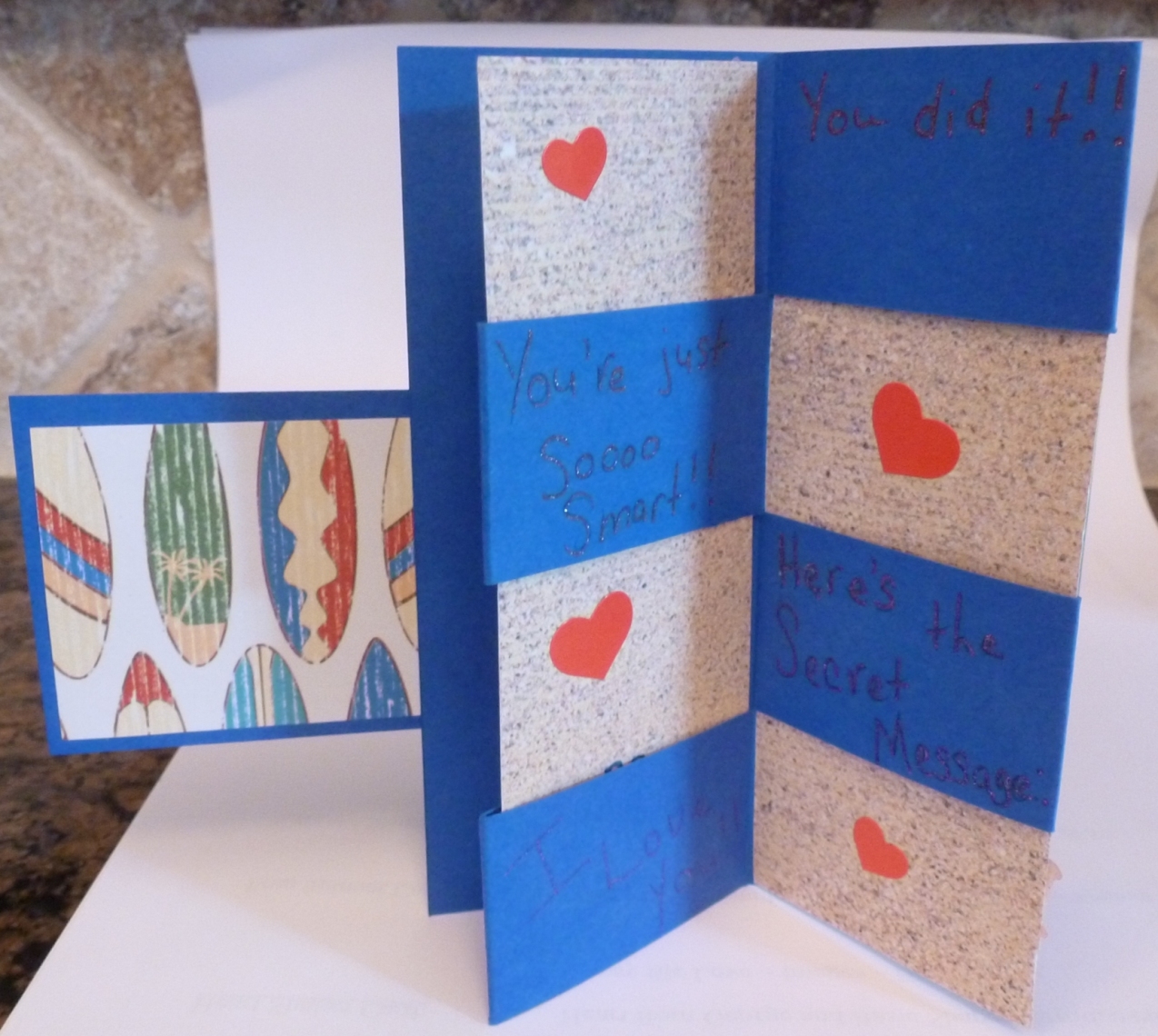 Puff Pastry Designs: Secret Door Card