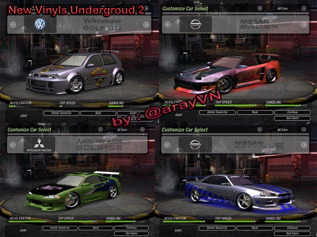 Nfs Underground 2 Graphics Modpack V12 Needforspeed