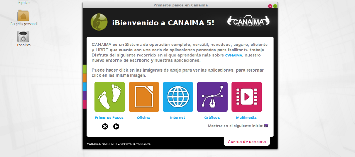 Disponible versión Beta de CANAIMA GNU/LINUX 5.0 - SoporteCanaima