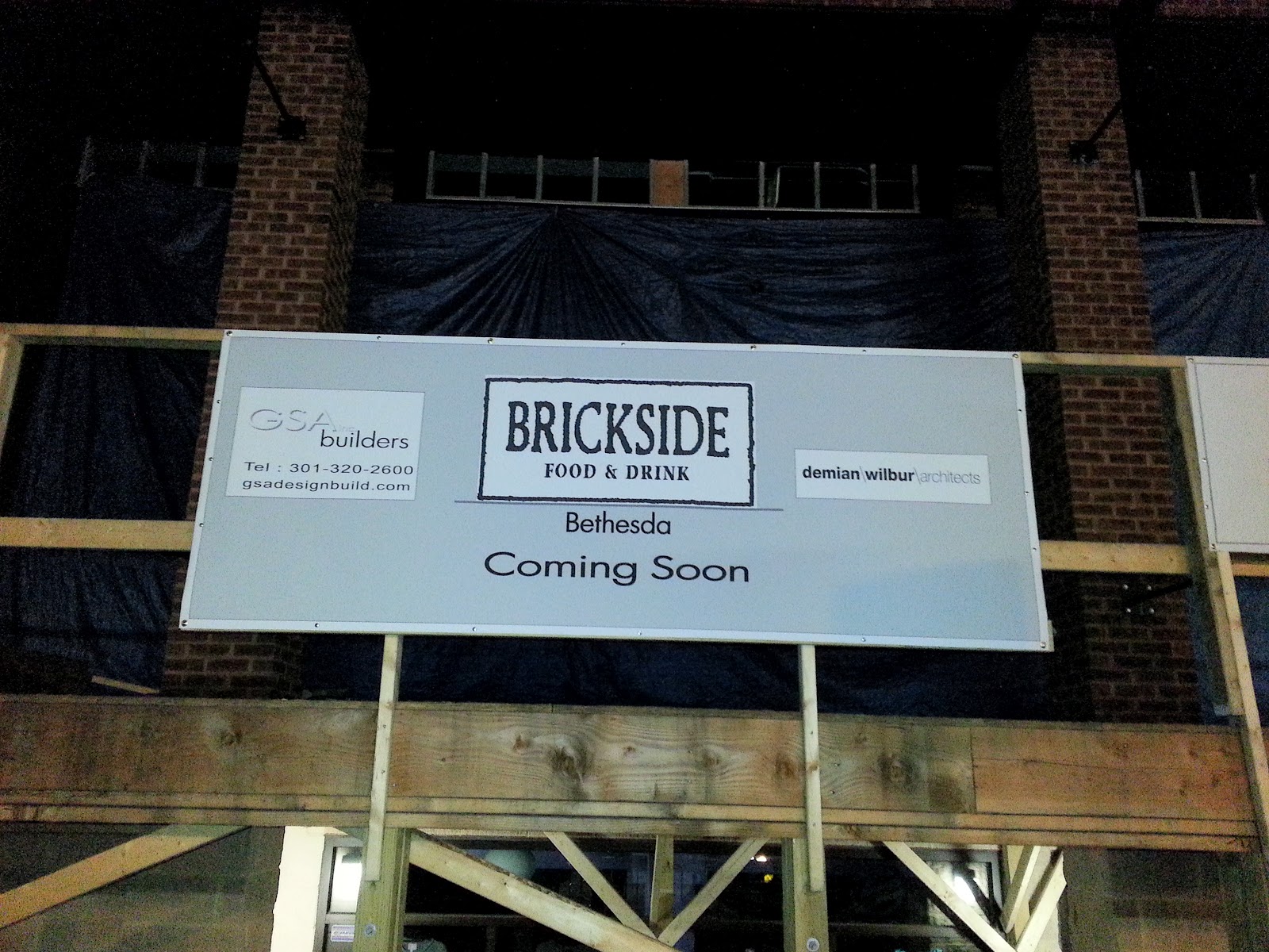 Robert Dyer @ Bethesda Row: "COMING SOON" SIGNS GO UP AT BRICKSIDE FOOD ...