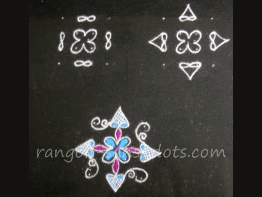 Easy rangoli for beginners 2