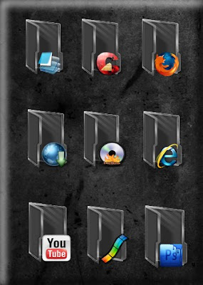 Iconos carpeta en negro [PNG] | AccionGlobalXSoft - Tu blog de software ...
