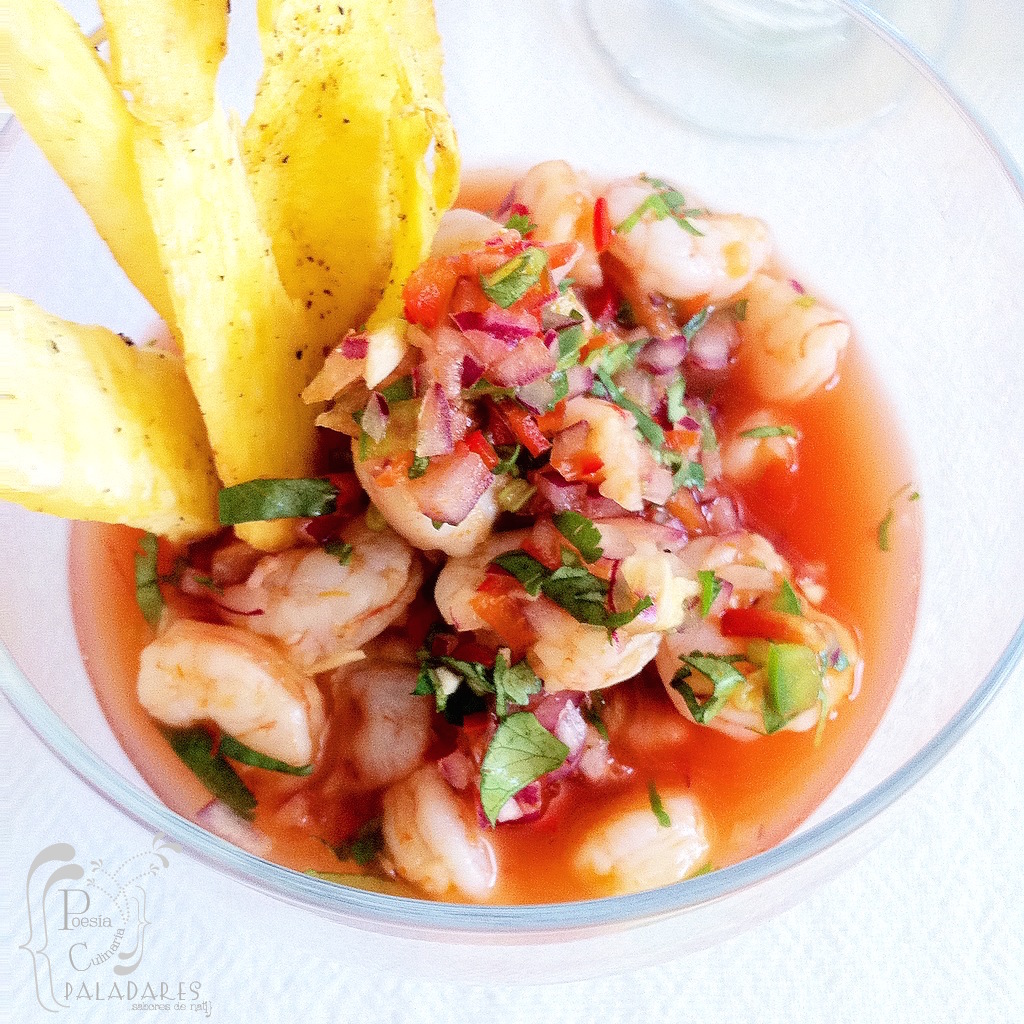 Poesía Culinaria . Sabores de Nati: Ceviche & Coco Loco de San Andrés ...