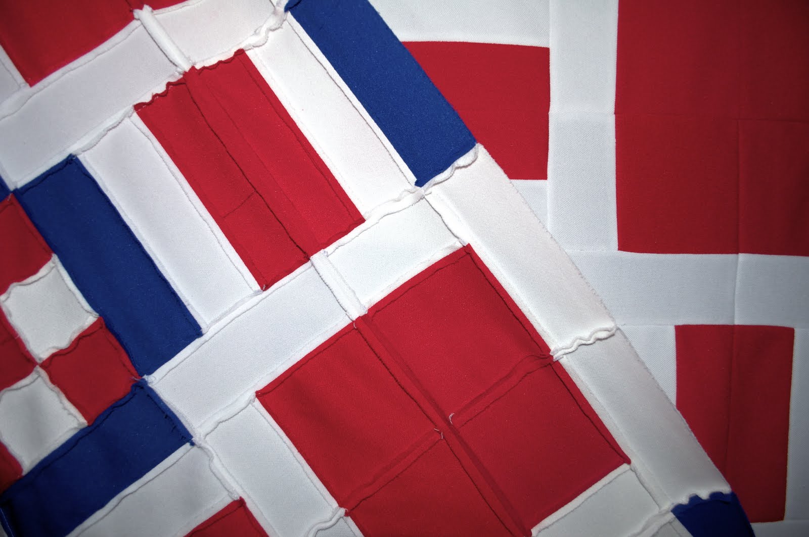 Wonkyworld: Patriotic Polyester Patchwork