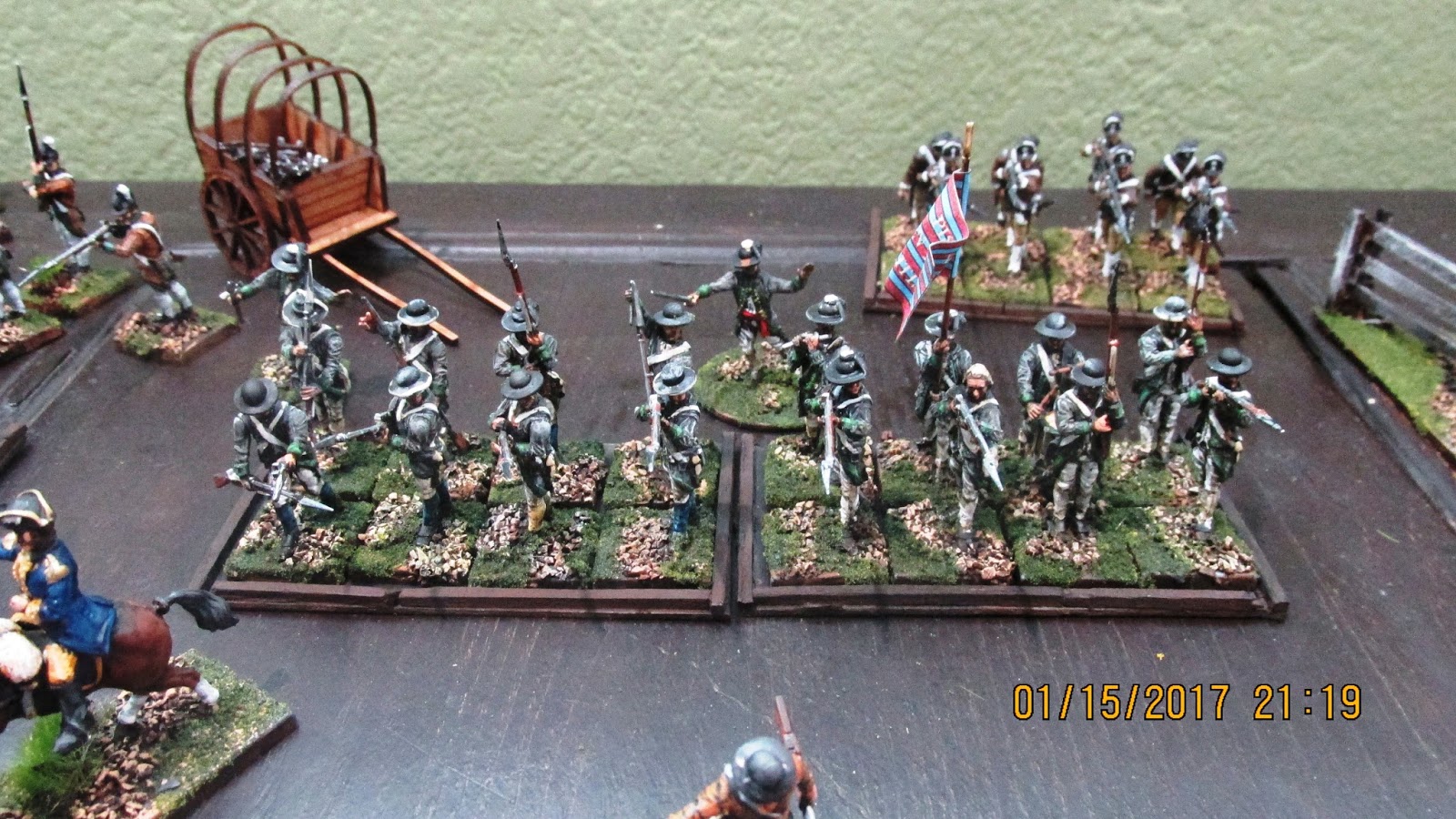 Winser's Wargaming Page: Sharp Practice 2 AWI Figures