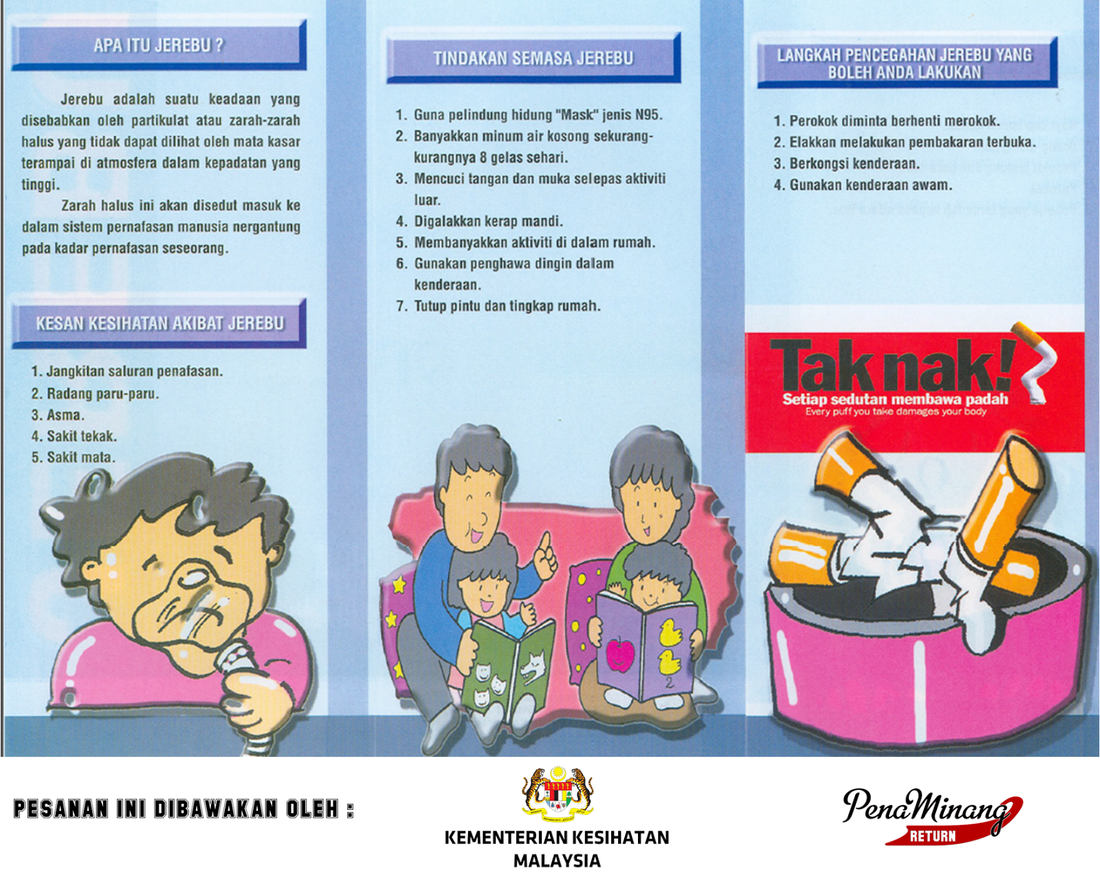 JEREBU : PESANAN KHAS DARI KEMENTERIAN KESIHATAN MALAYSIA