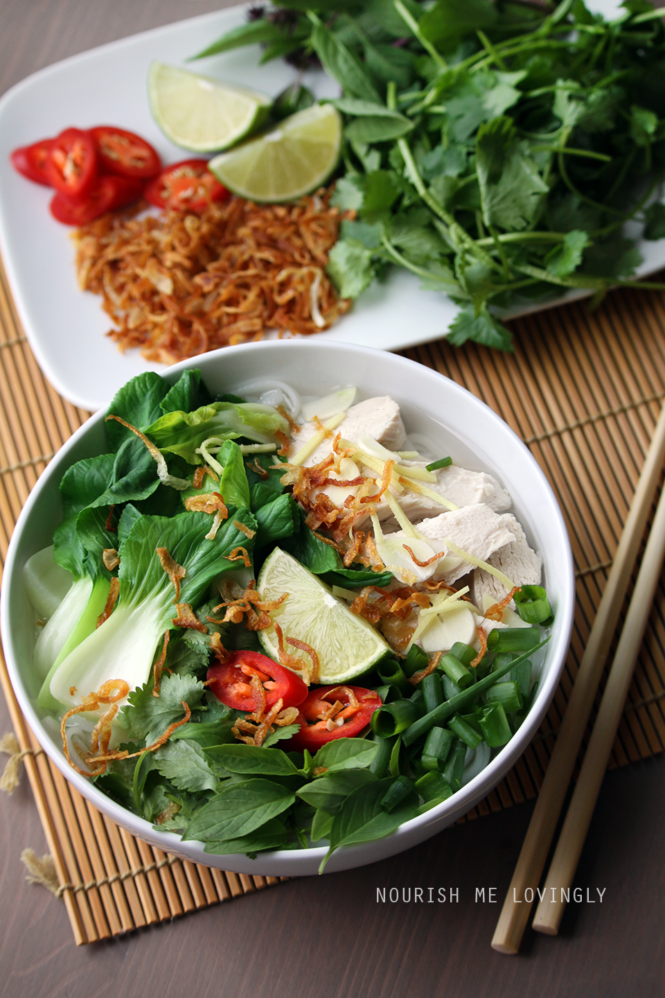 Nourish me lovingly: Chicken pho - Phở gà (GF)