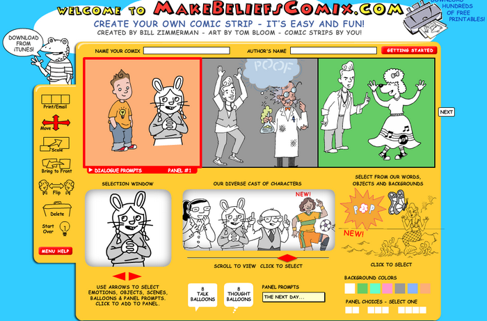 9 Situs Web Untuk Membuat Komik Animasi Keren Secara Online ...