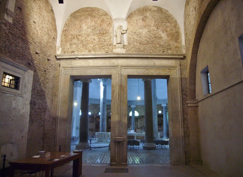 La basílica de Santo Stefano Rotondo en Roma