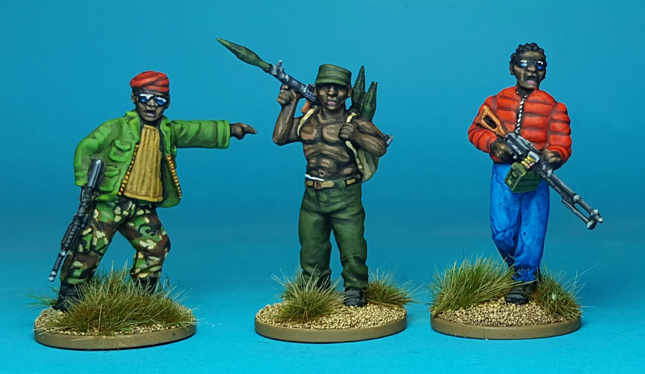Dougie's Wargaming Blog: 28mm African Militia