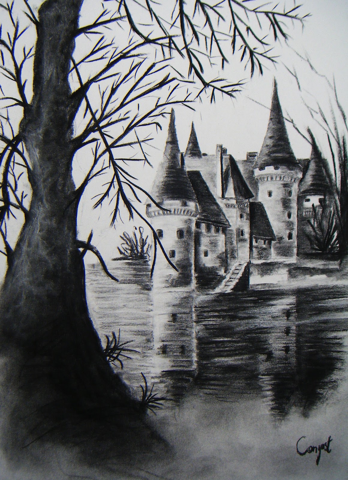 ESTUDIO LUKINI (Dibujo & Pintura): EL CASTILLO