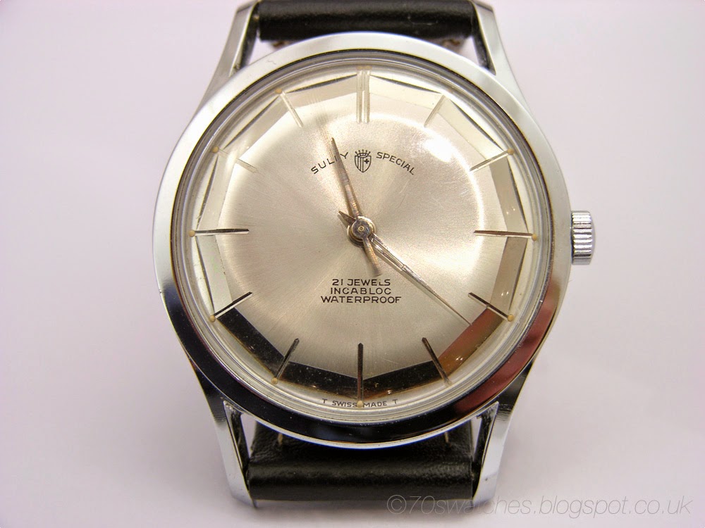 70s Watches: Mint Vintage 50s Sully Special NOS Manual Mens Dress Watch ...