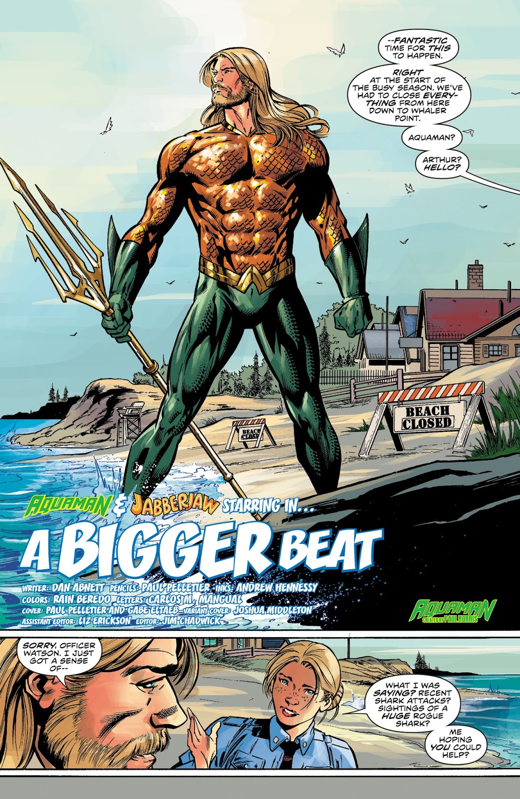 Weird Science DC Comics: Aquaman/Jabberjaw Special #1 Review