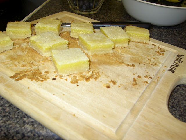 Cozy Corner Creationz: Lemon squares & birthday cake