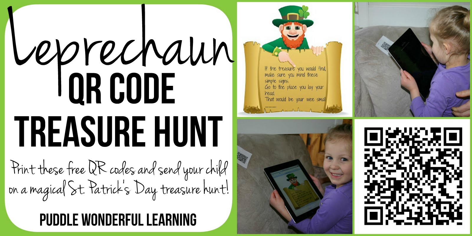 Puddle Wonderful Learning: Elementary Activities: Leprechaun Treasure ...