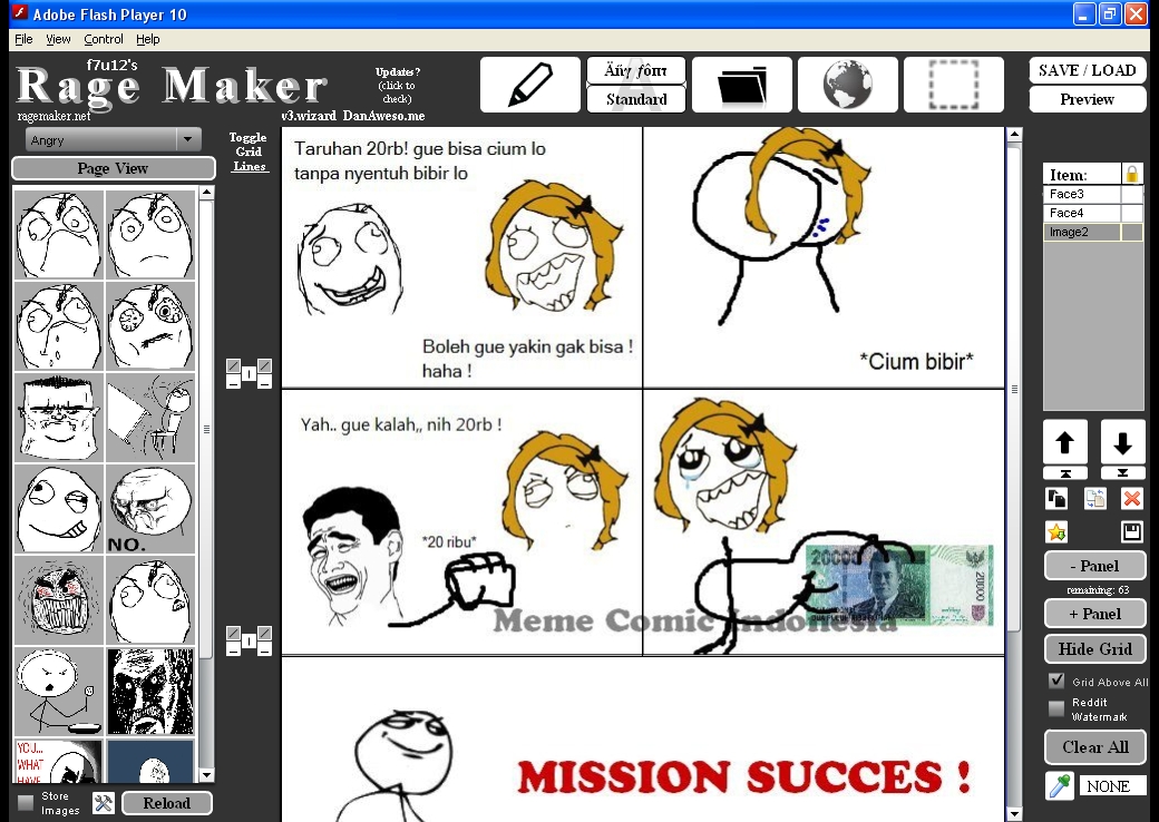 Blitar16: Download Rage Maker : Tools untuk Membuat Komik Meme