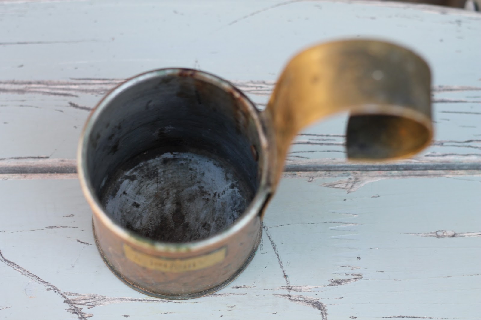 Walrus: Vintage Copper Half Pint Dipper Cup