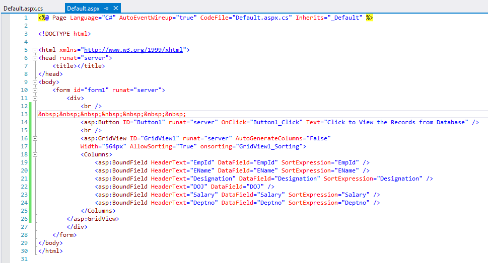 DOTNET PROGRAMS - RAMESH'S BLOG