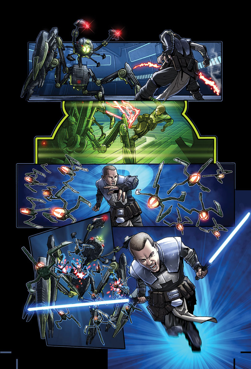 OMAR FRANCIA - Comics: STAR WARS Tthe Force Unleashed 2 - Amazing ...