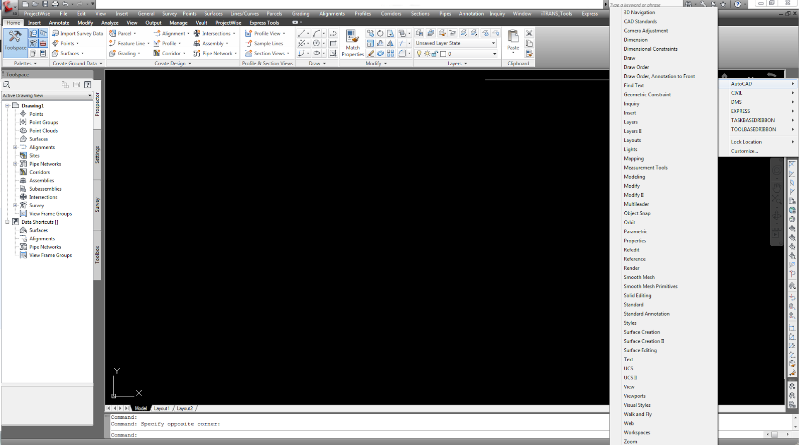 Megalith: AutoCAD Civil 3d Setup pt 2