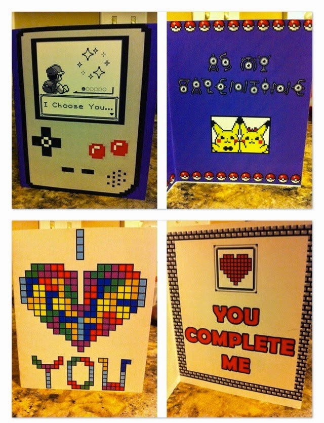 Nosso Cantinho Especial: DIY - Cartões Nerd, Gamer & Geek