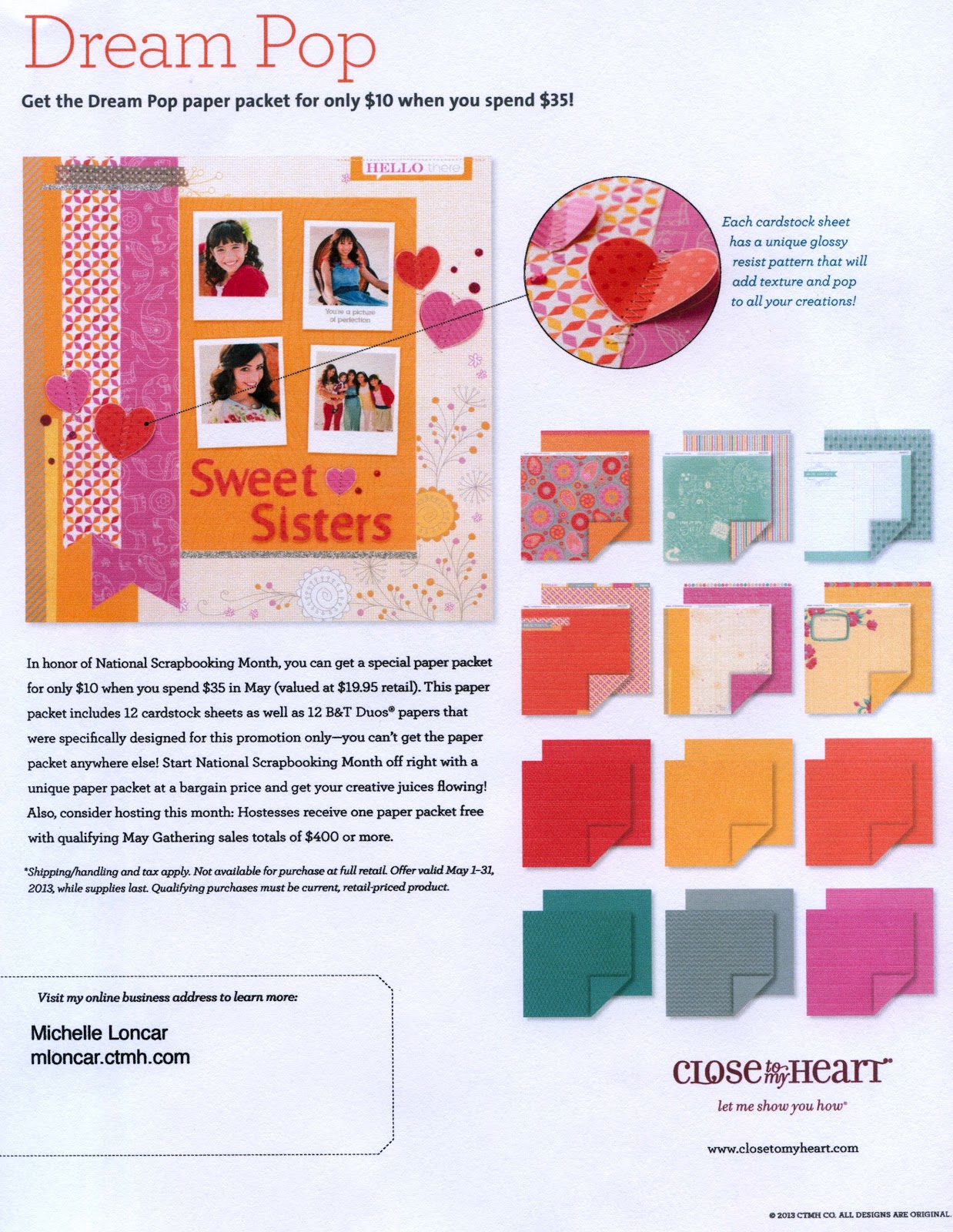 Show and Tell with Michelle: Dream Pop Hop!