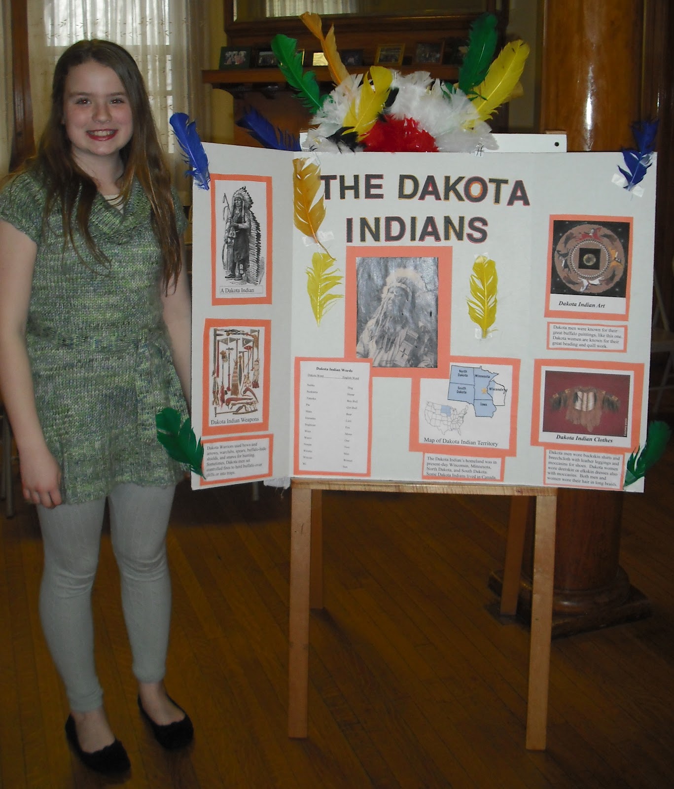 Antioch School News: Fifth and Sixth Grade Native American Speeches