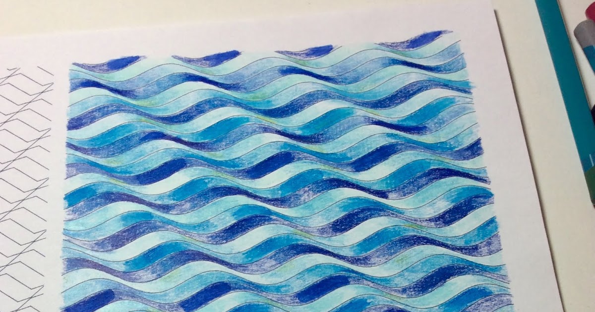 Colored waves / Väritetyt aallot