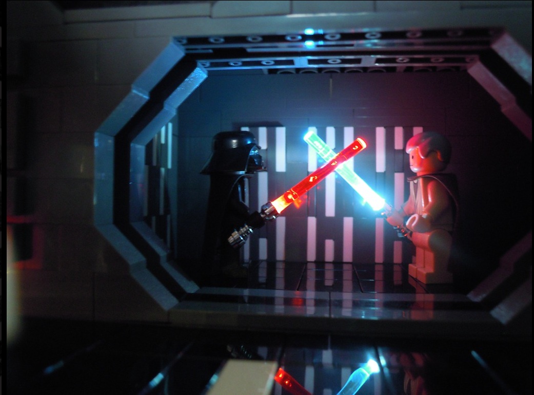 Stormtrooper: Star Wars Lego Death Star Docking Bay With Lego Millenium ...