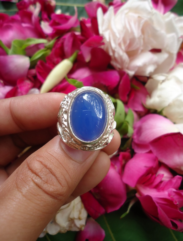 BATU MUSTIKA DAYA BIRU ASLI | Kedai Pusaka Alam Gaib