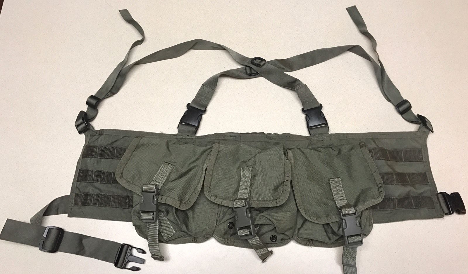 Webbingbabel: Paraclete RACK Vest System Smoke Green '03 - Abdominal or ...